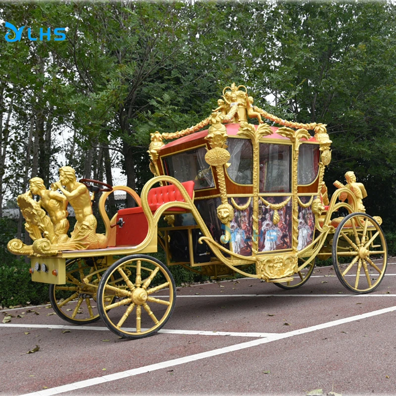 High Quality Wedding Electric Horse Carriage Elegant Sculpture Royal ...