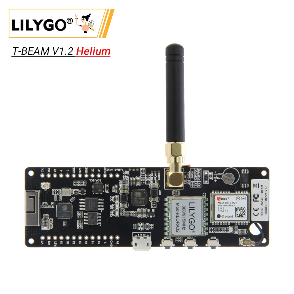 Lilygo T-beam V1.2 Helium Esp32 Development Board Sx1276 868mhz 915mhz ...