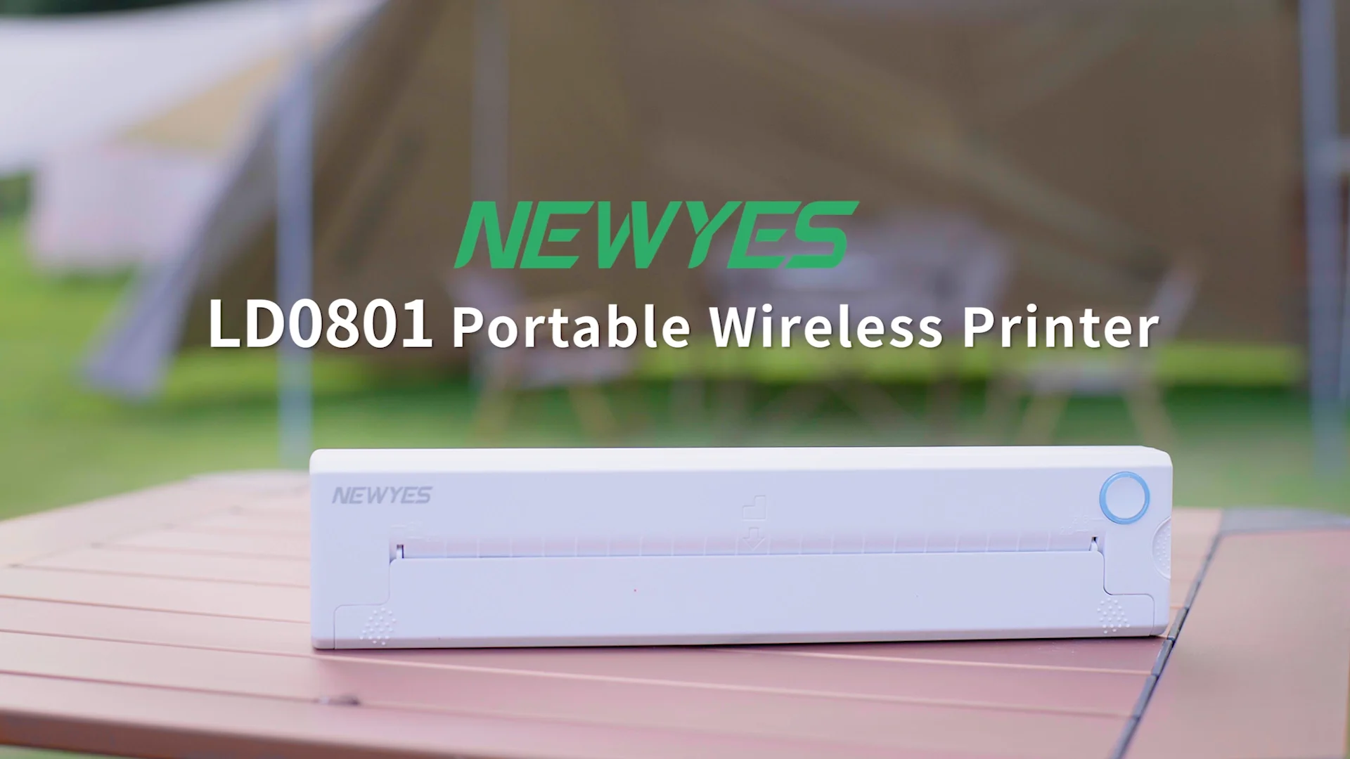 Newyes 8 Inches Mini Imprimante Portable Pocket Photo Pdf Word File ...