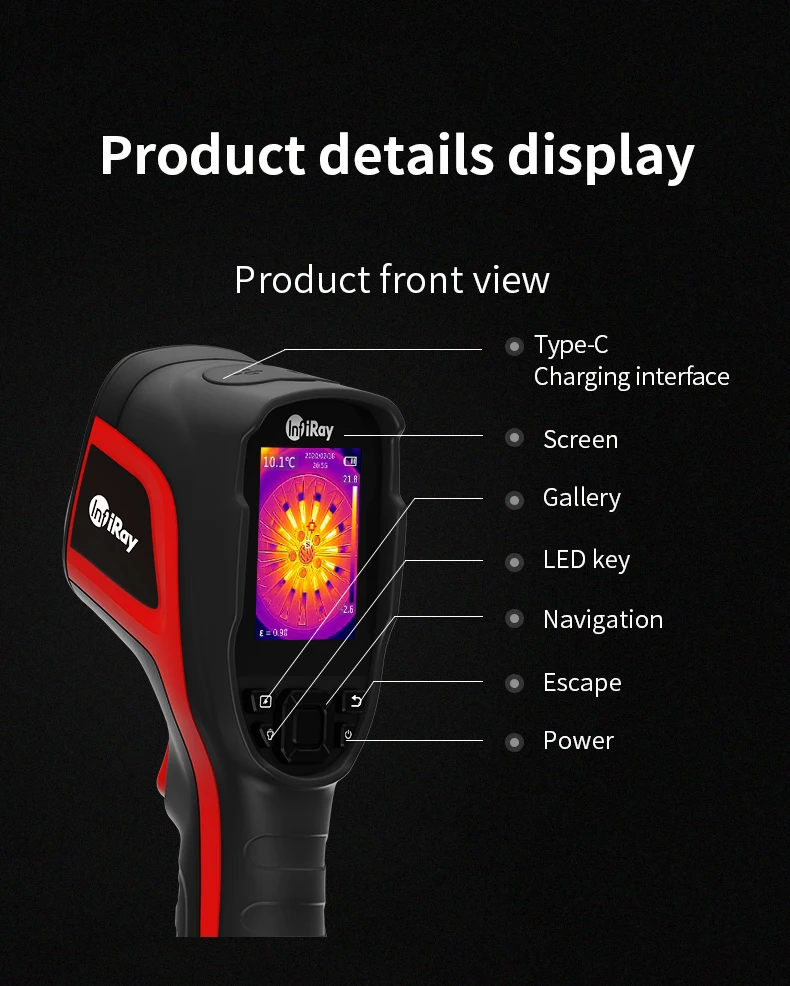 Infiray Infrared Thermal Imager Camera Termografica Imaging Price Image ...
