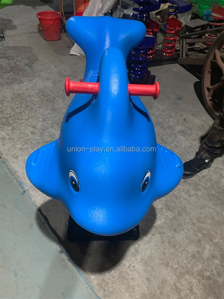 Kids Plastic Spring Riders - Fun Outdoor Playground Gear