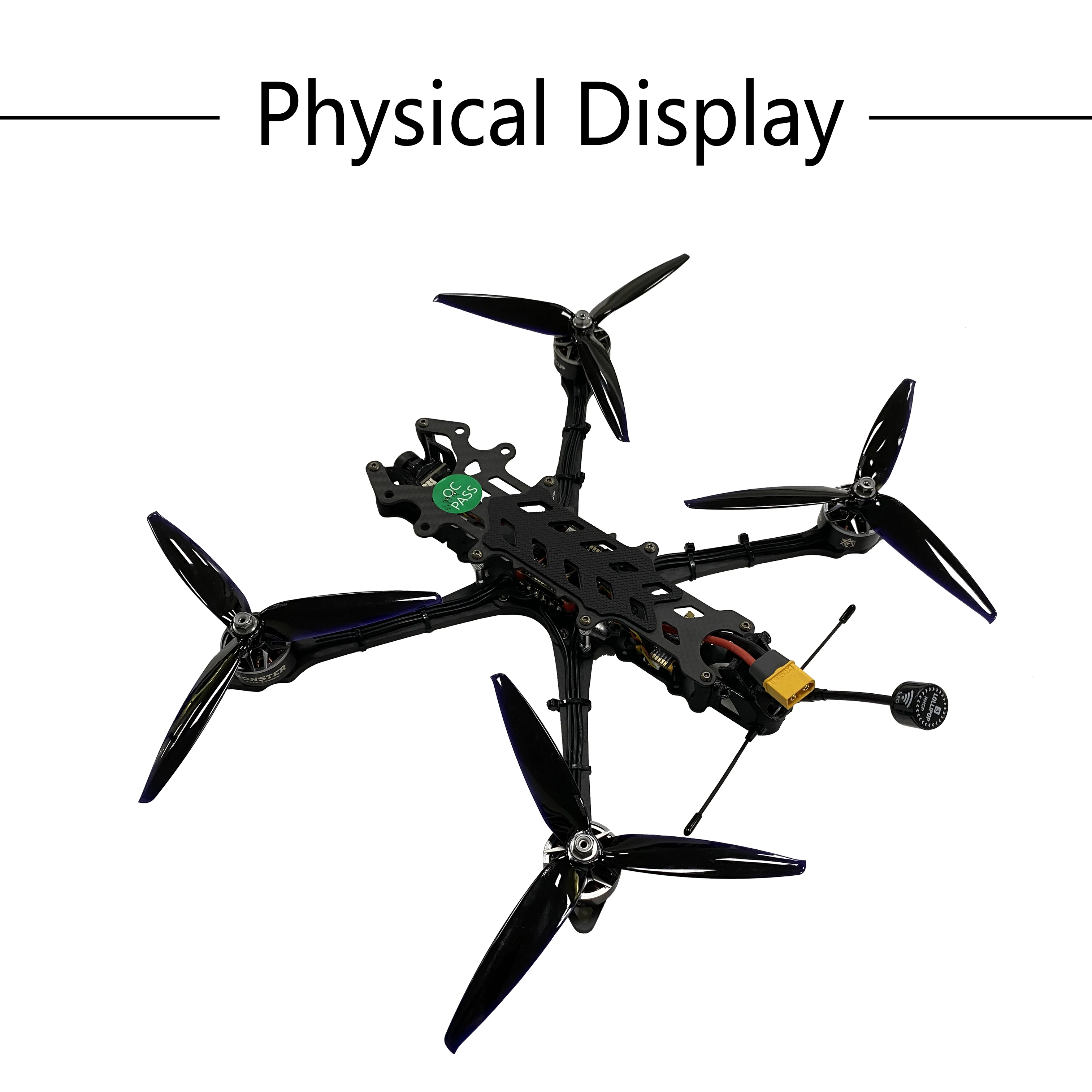 New Quadcopter Fpv Drone 7inch/9inch Fpv Drone Racing With Light Weight ...