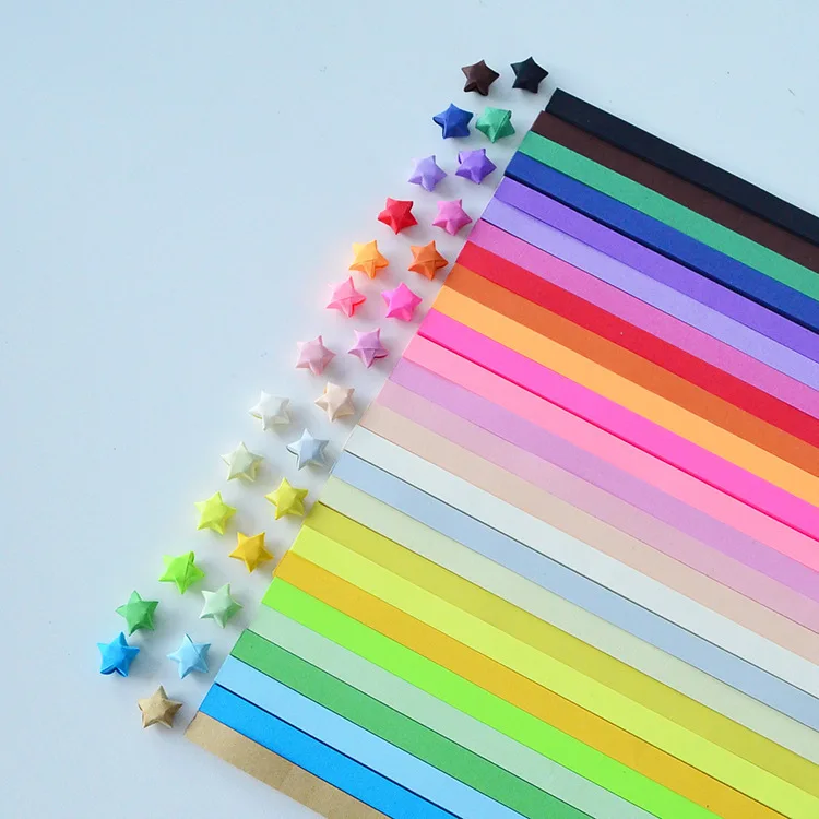 Hot Sale Bag Of 540 Folding Paper Lucky Star Paper Strip Origami ...