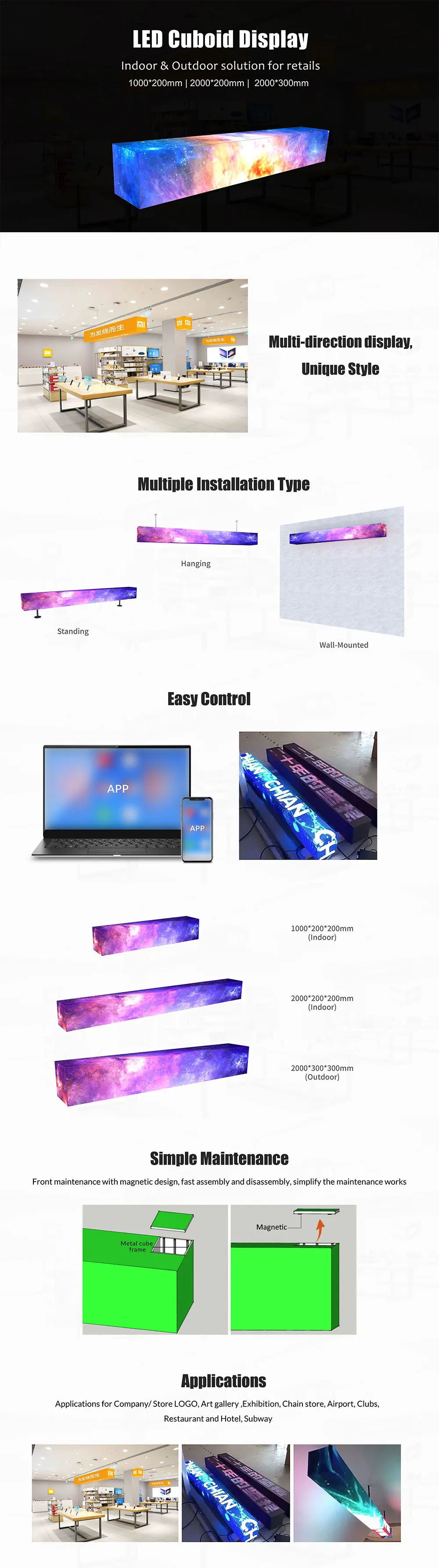 Creative Magic Panel - Outdoor LED Display for Advertising