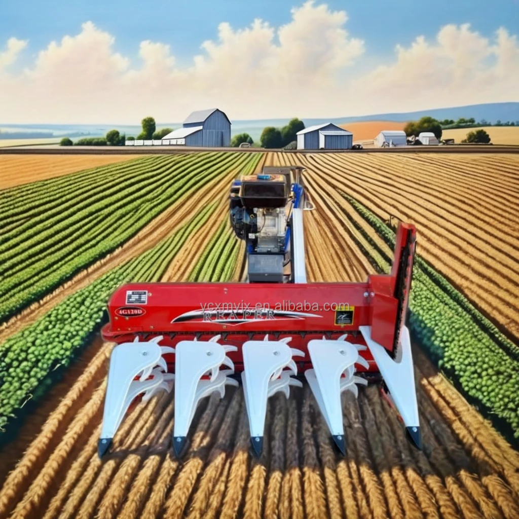 4G-120A Mini Tractor Mounted Corn Harvester - Durable & Efficient