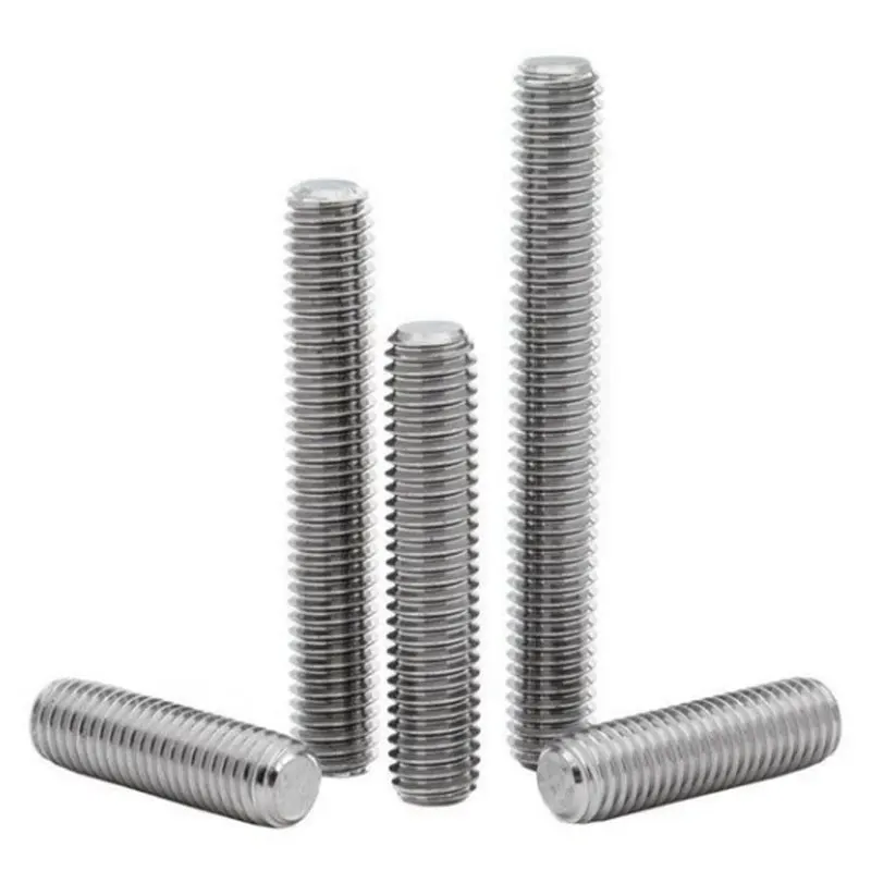 M5 M8 M12 Stainless Steel Stud Bolts - DIN976 Compliance