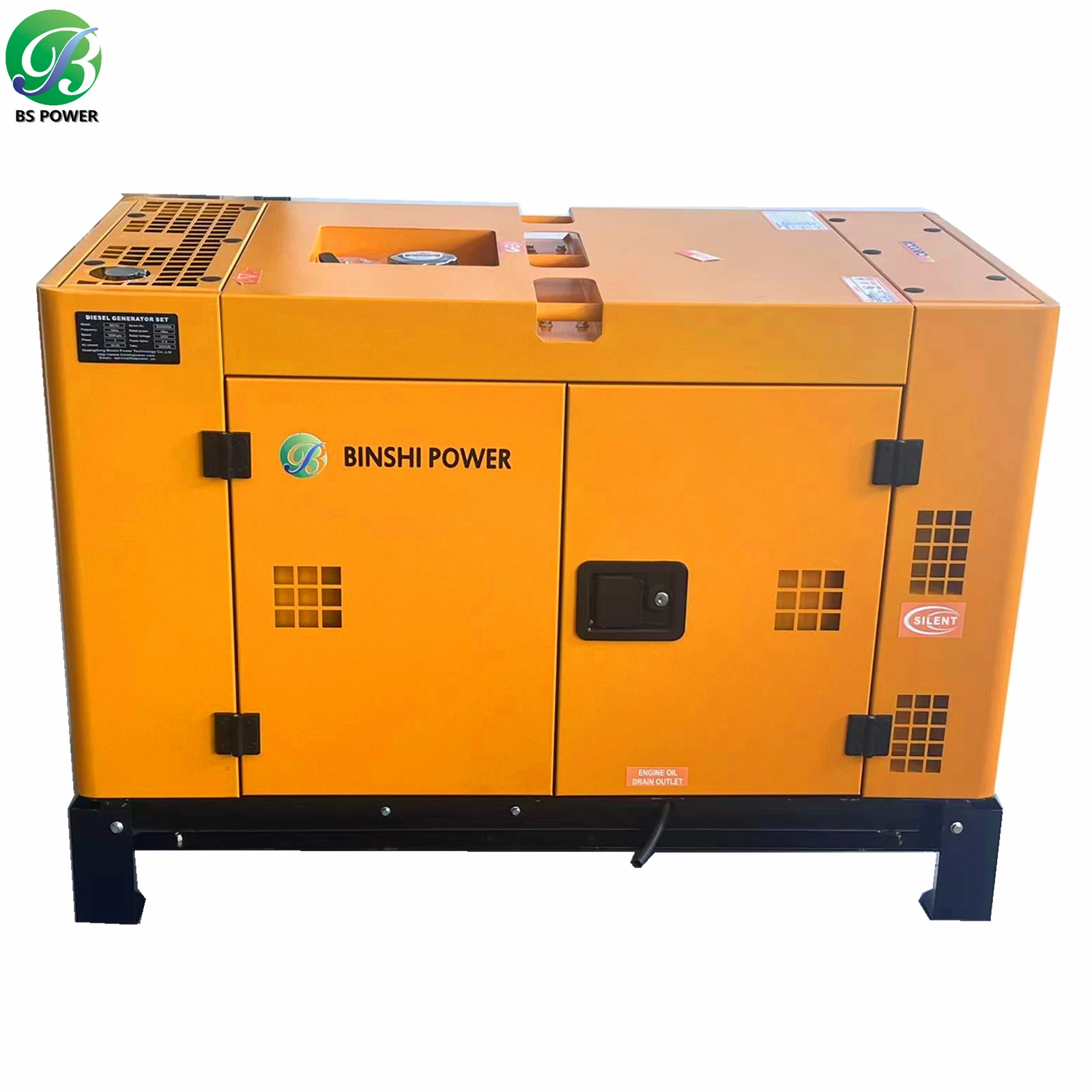 China Factory Cheap Price 15kva 15kw Silent Portable Type Diesel ...