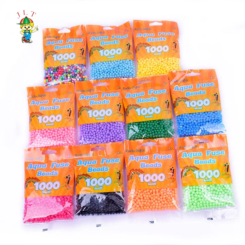 Wholesale Kids Diy Arts Crafts Colorful Water Sticky Fuse Beads 5mm ...