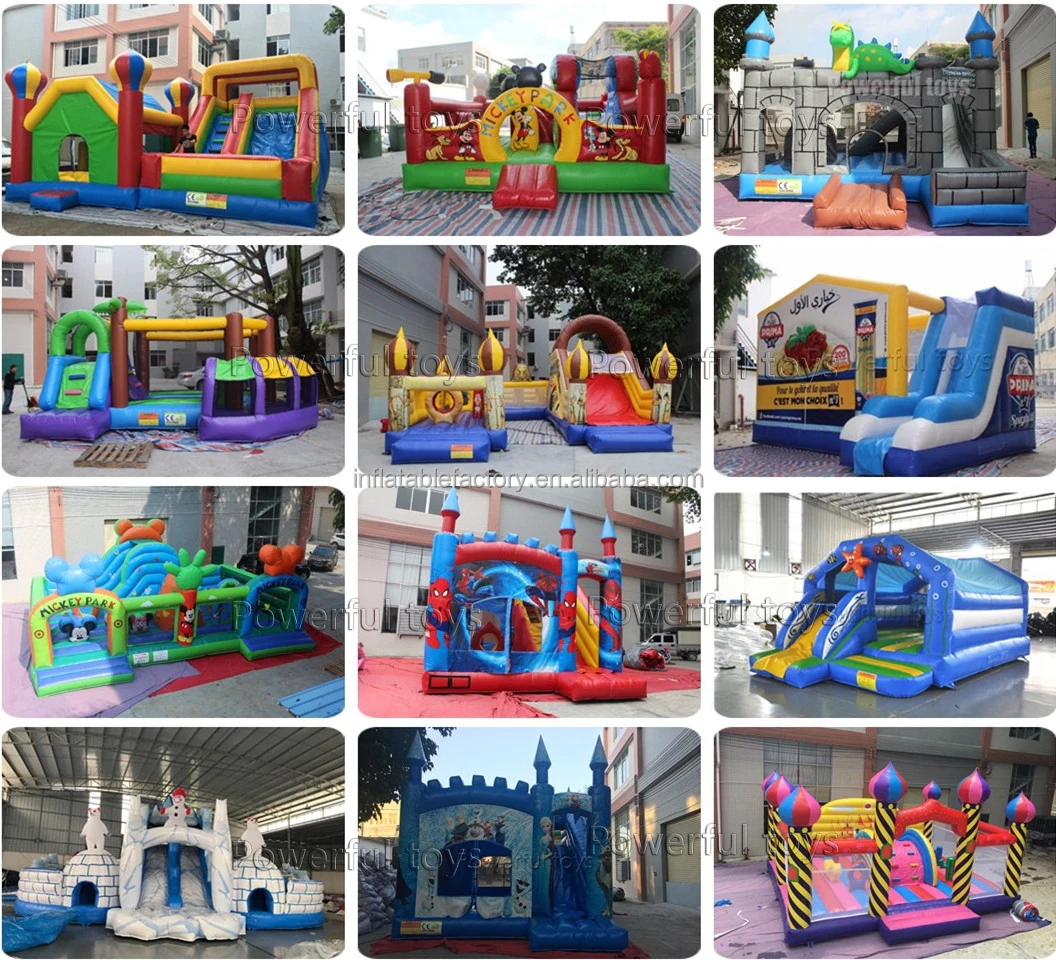 Commercial Outdoor Inflatable Jumping Castle Cartoon Theme Bouncy ...