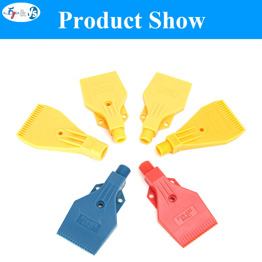 YS Plastic ABS Flat Fan Wind AirJet Spraying Systems 727 Wind Air ...