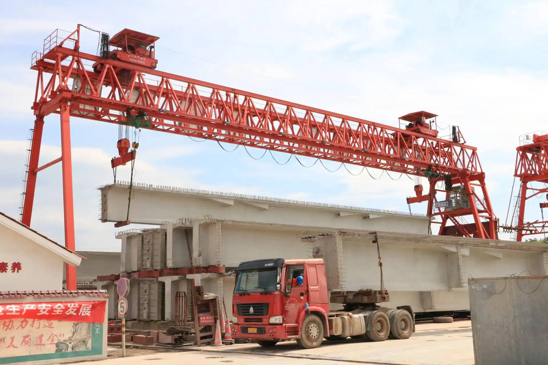 Self Balancing Bridge Erecting Machine Bridge Construction Crane Heavy ...