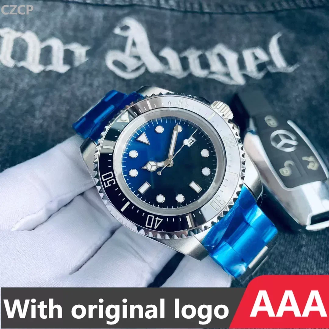 Men's 44mm Automatic Mechanism Sea Watch - Exquisite Craftsmanship In ...