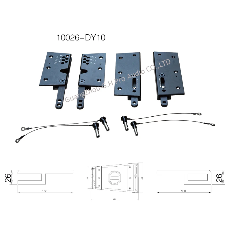 Professional Audio Line Array Rigging Sound System For 10 Inch Speaker ...