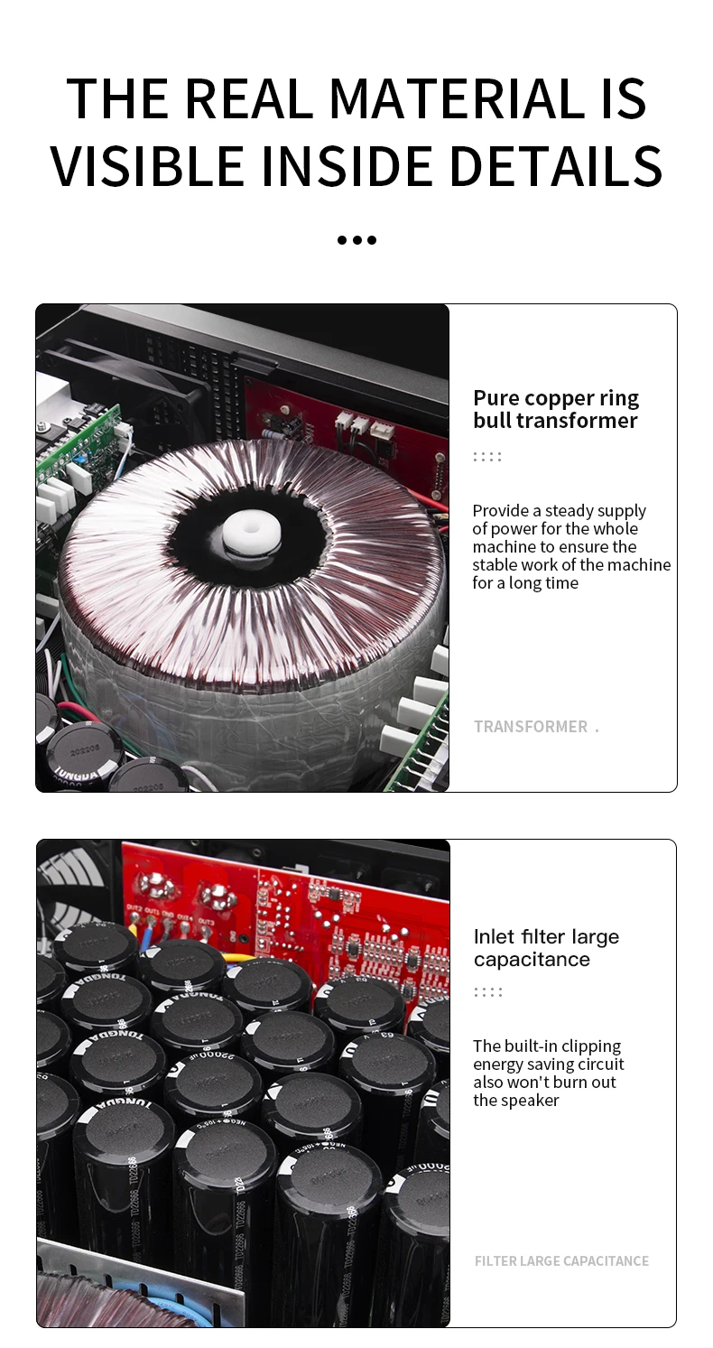 Rx2-3000 5.1 Circuit Board Audio Subwoofer Amplifier 10000 Watts ...