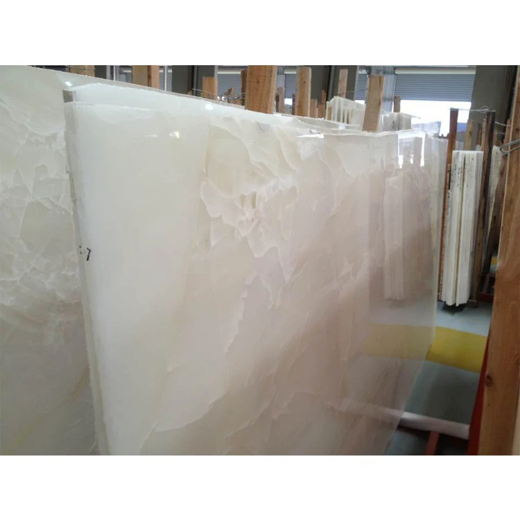 Newstar Stone Premier White Onyx Marble Slabs Pure Natural Stone Slab ...