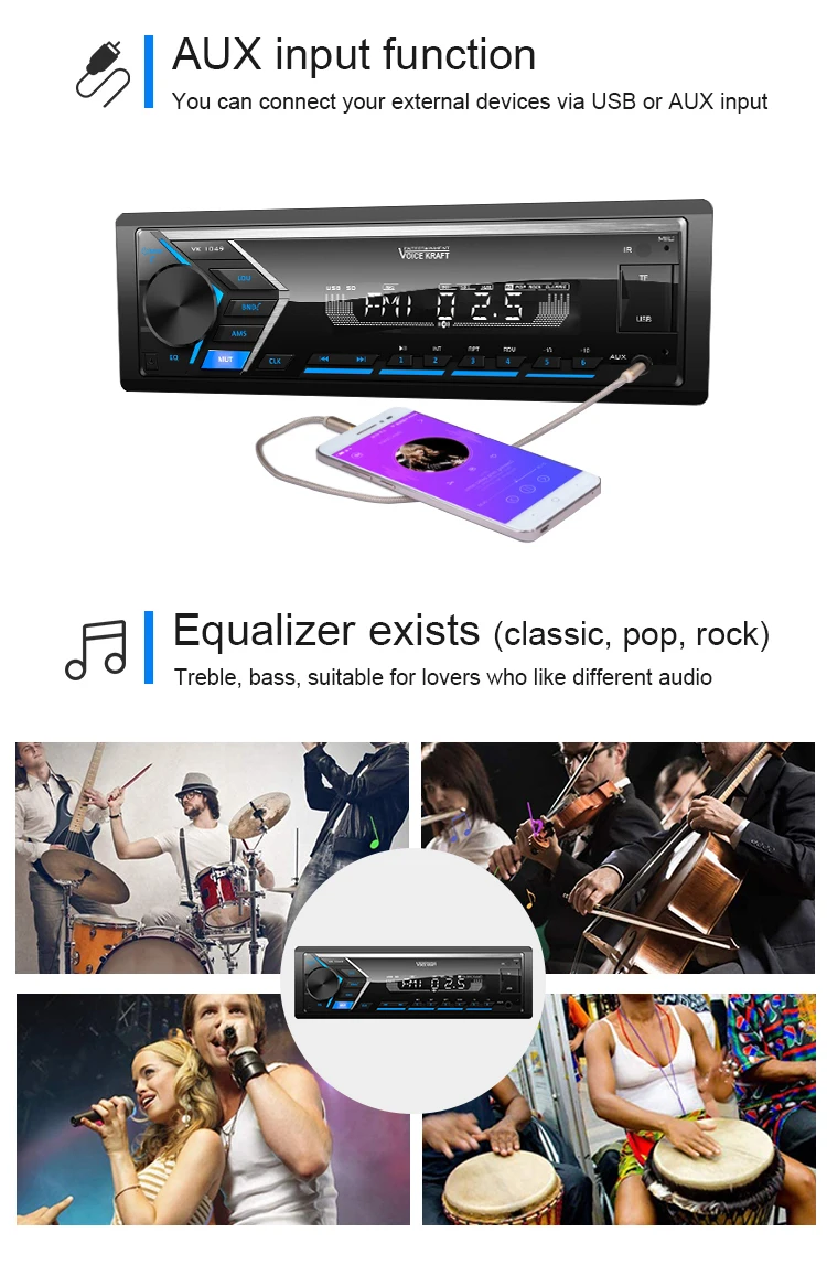 New Design Custom Label 24 Volt Dab Car Radio 7388ic Car Audio Mp3 ...