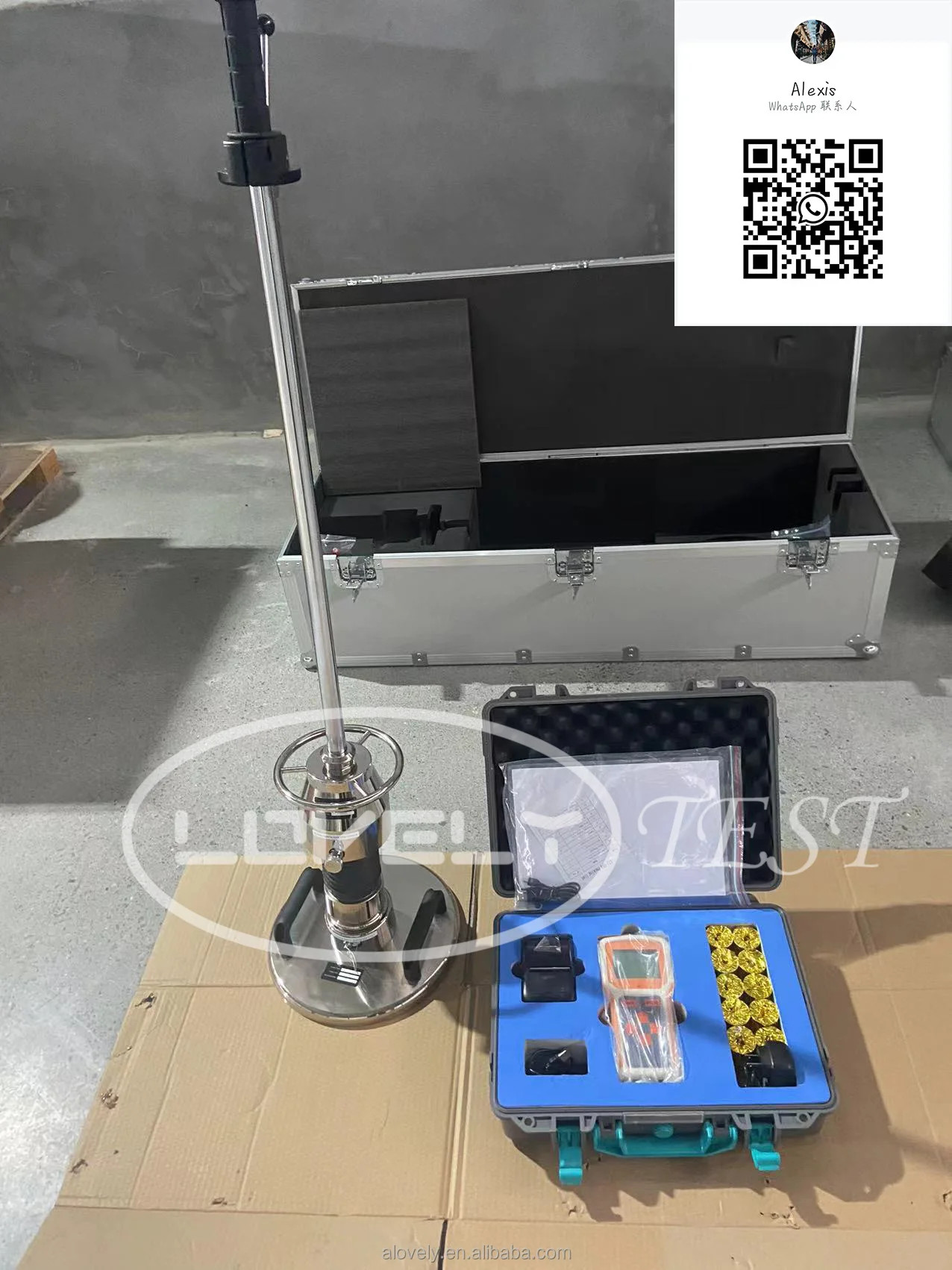 LWD Light Weight Deflectometer for Soil Plate Testing Price