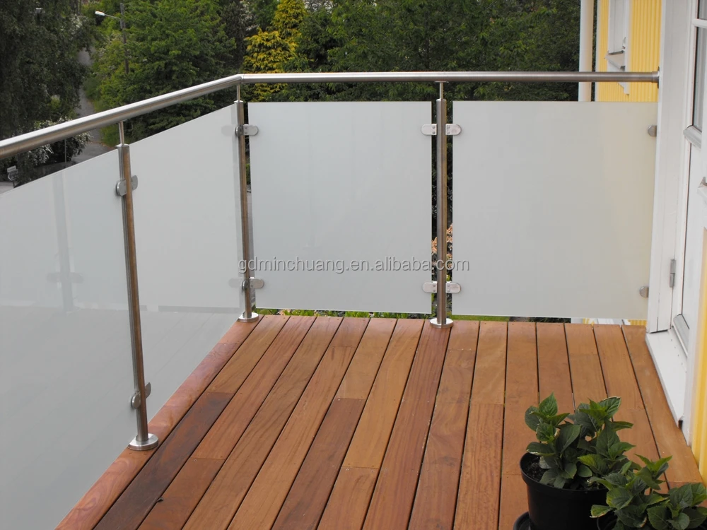 Outdoor Glass Railing Fence Terrace Balustrade Designs