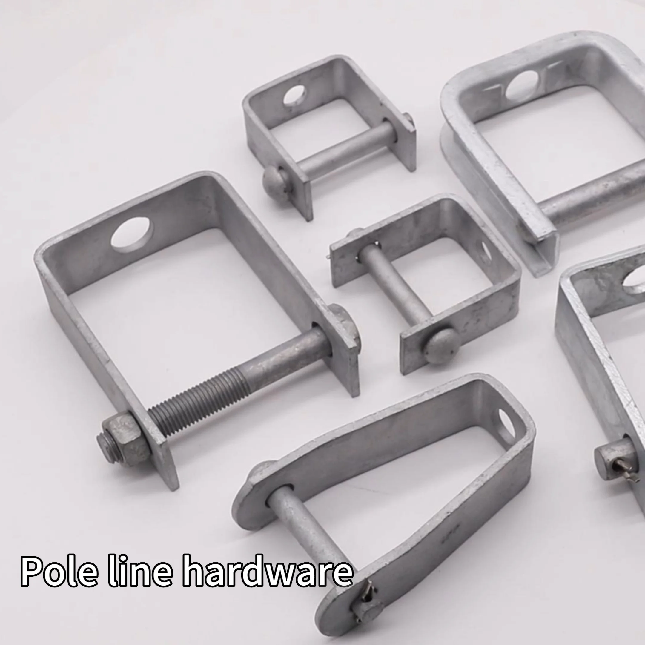 Pole Line Hardware Secondary Clevis Dead-end Clevis D Iron D Bracket ...