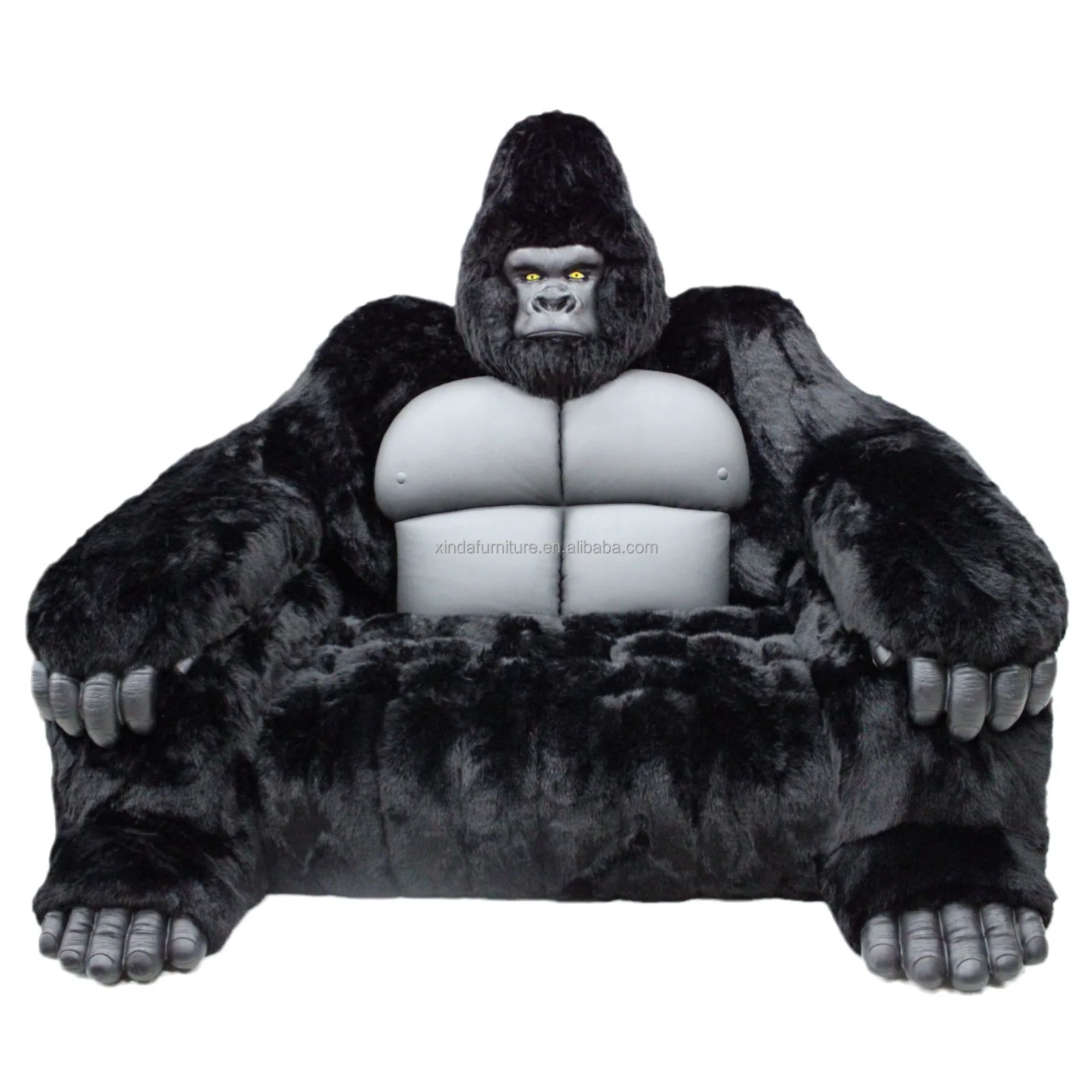 Custom Godzilla Fluff Monster Sofa - King Kong Gorilla