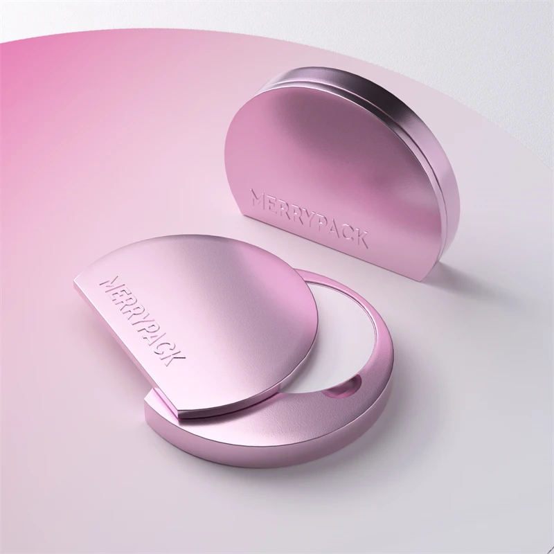 Luxury Solid Perfume Container Balm Container Metal Containers Solid Perfume Compact Box Slide ...