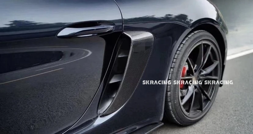 Auto Parts Upgrades Gt4 Style Carbon Fiber Side Air Vent Cover Trim ...