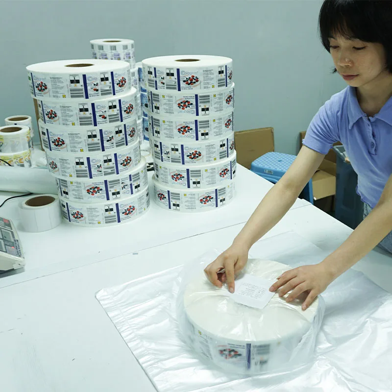 Custom Fluorescent Exploded Labels Design Logo Color Printing Packaging ...