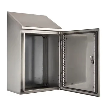 Durable Stainless Steel Enclosure Lockable Cabinet Different Depth ...
