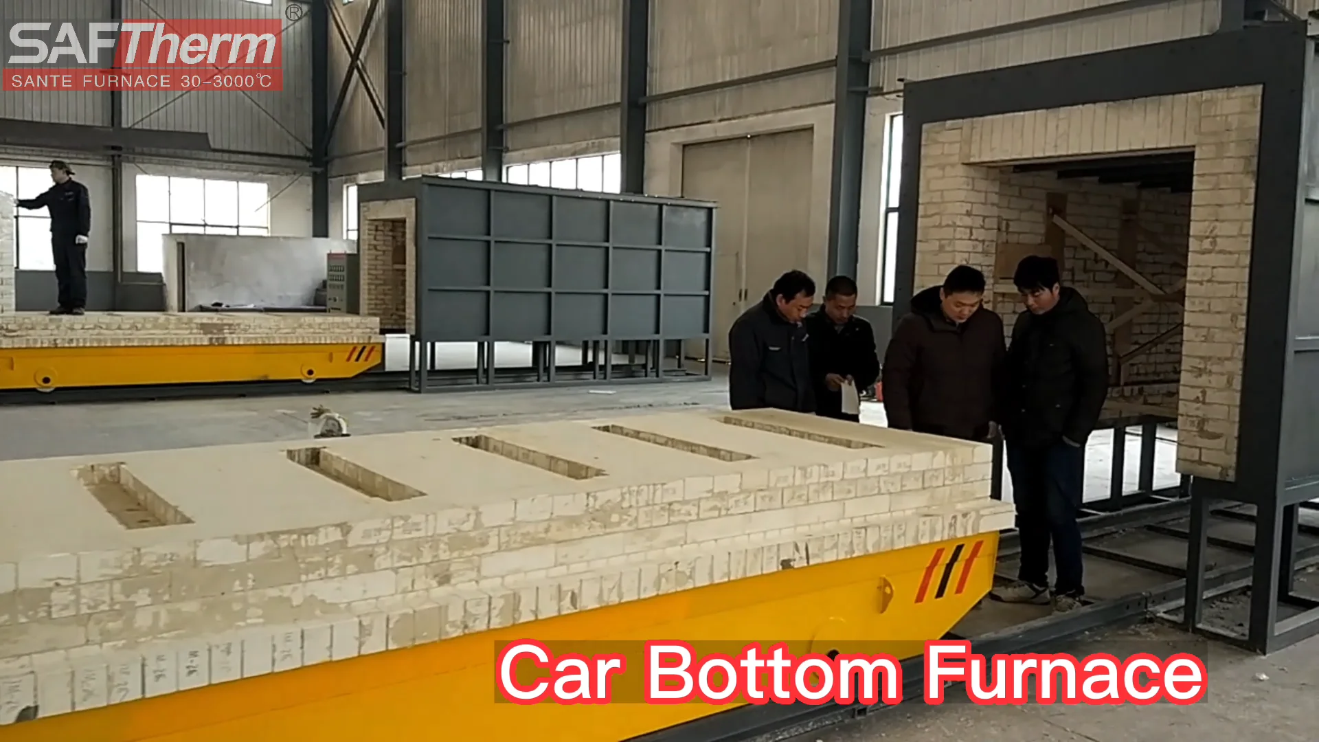 Electric Batch Type Bogie Hearth Car Bottom Trolly Resistance Furnace ...