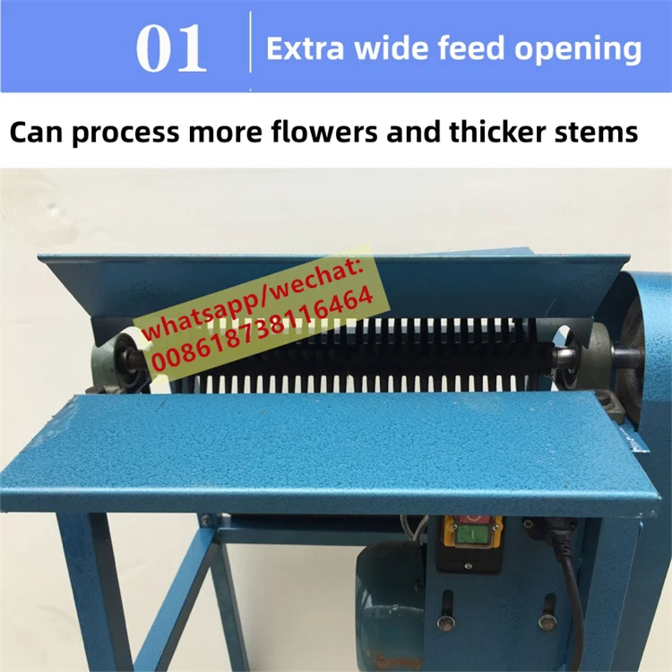 Rose Dethorn Machine - Efficient Thorn Removal for Flowers