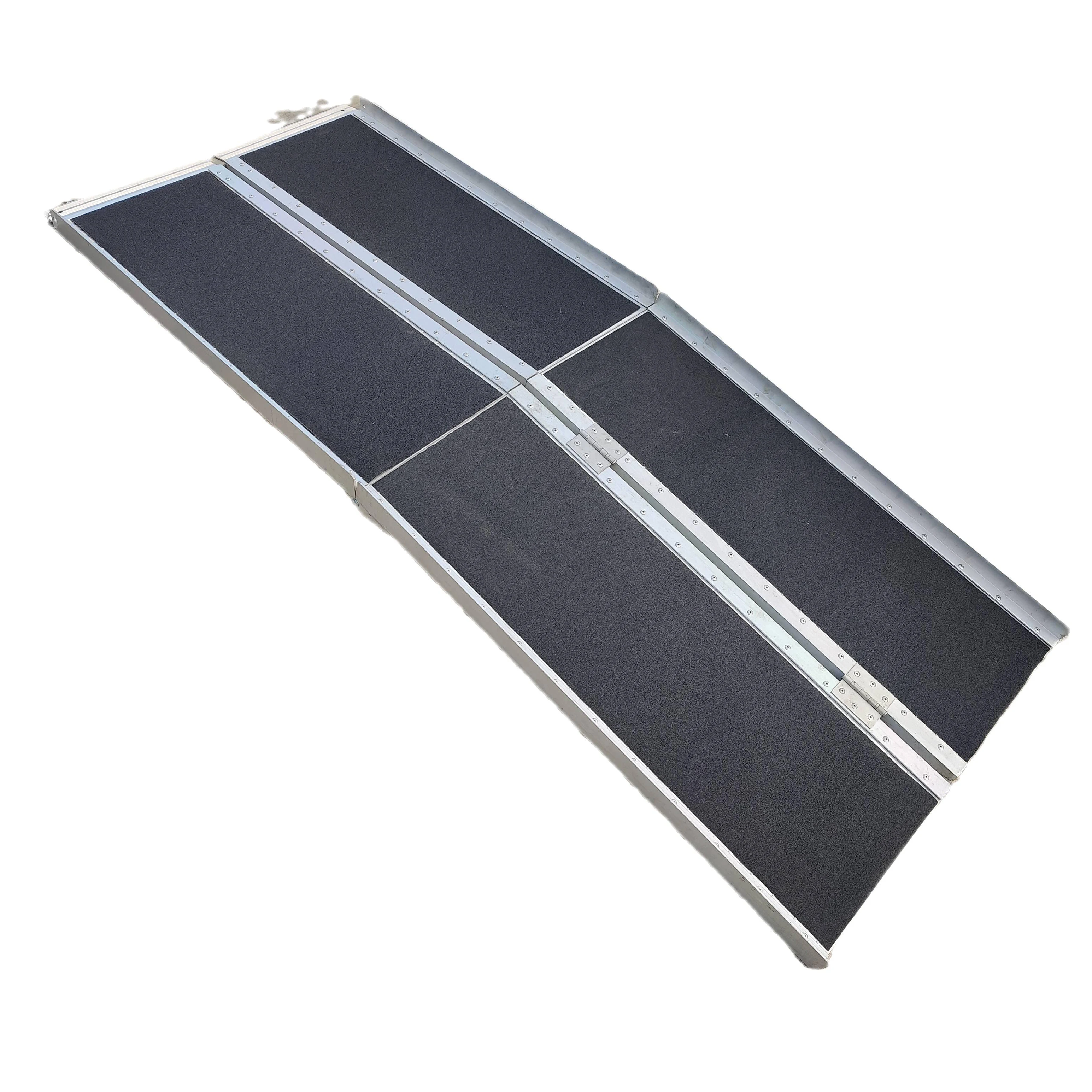 Wheelchair Ramp Portable Wheelchair Ramp for Home Aluminum Wheelchair ...