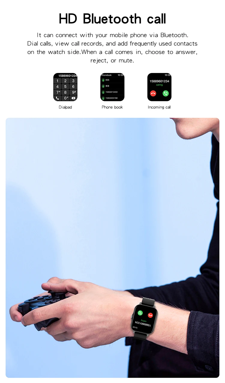 Touch Screen Custom Dial Smart Watch Ct2 Gt3 Y13 Gt20 H13 Phone Call ...