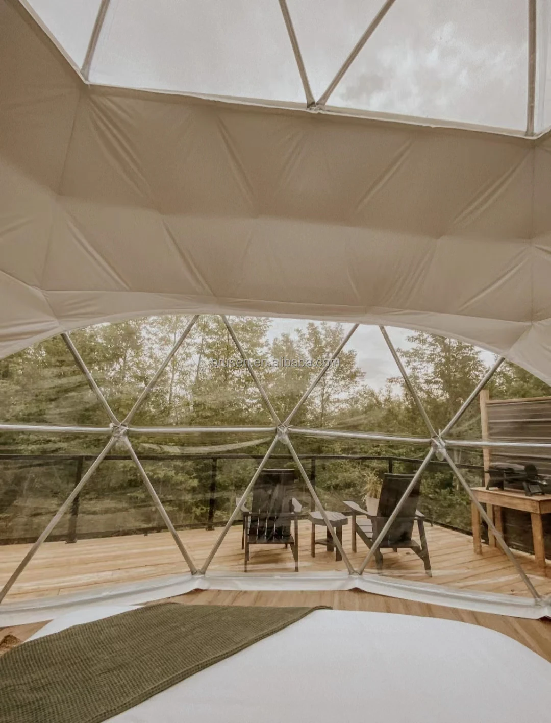 Turtle Dome Shaped Tents Resort Prefab Mountain Hotel Resort Geodesic ...