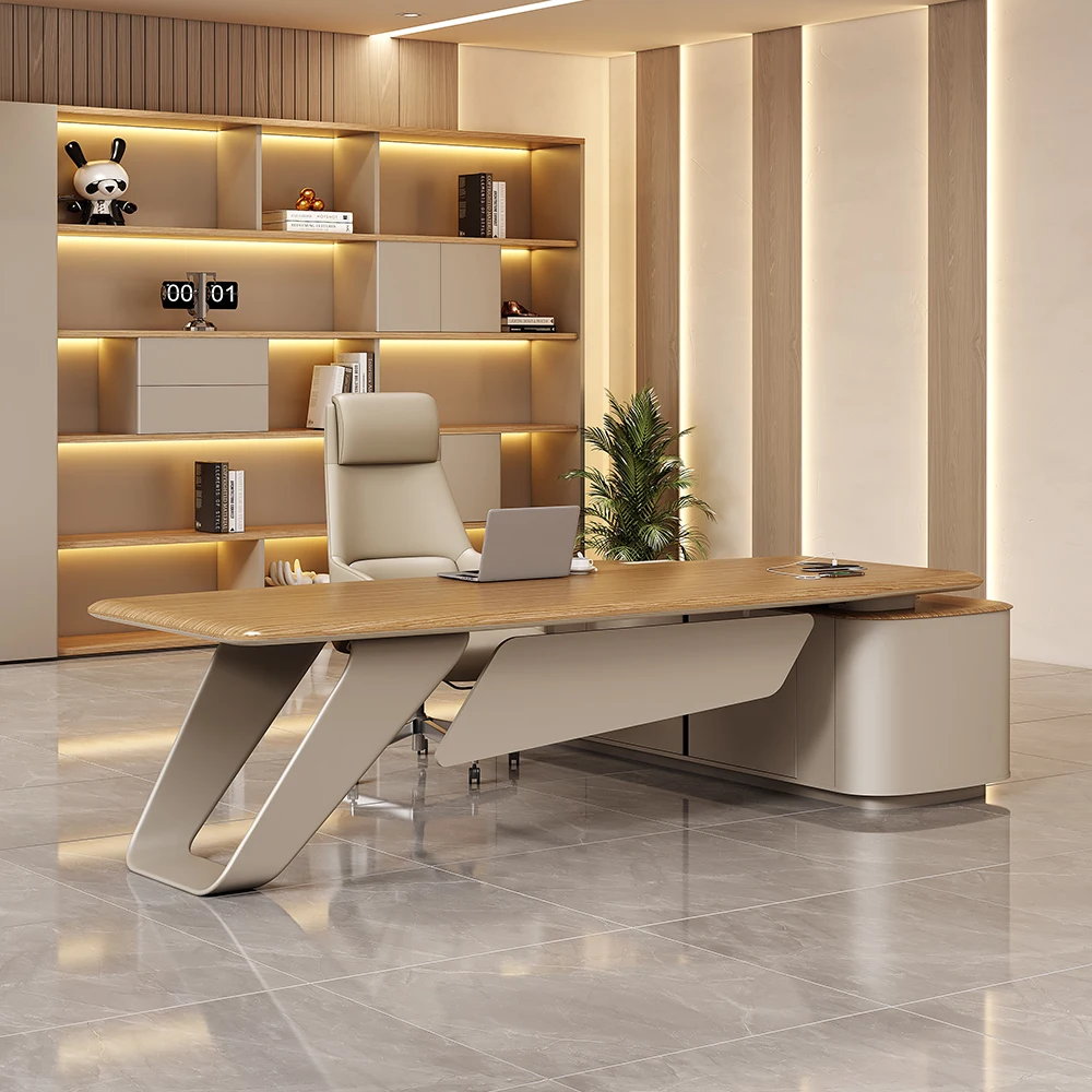 Luxury Modern Executive Table - Customizable Office Furniture