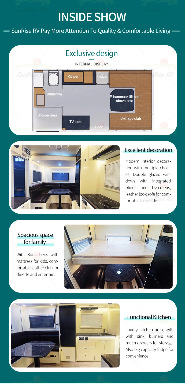 Sunrise American Fibreglass Unimog Expedition Camper Truck Camper Slide ...