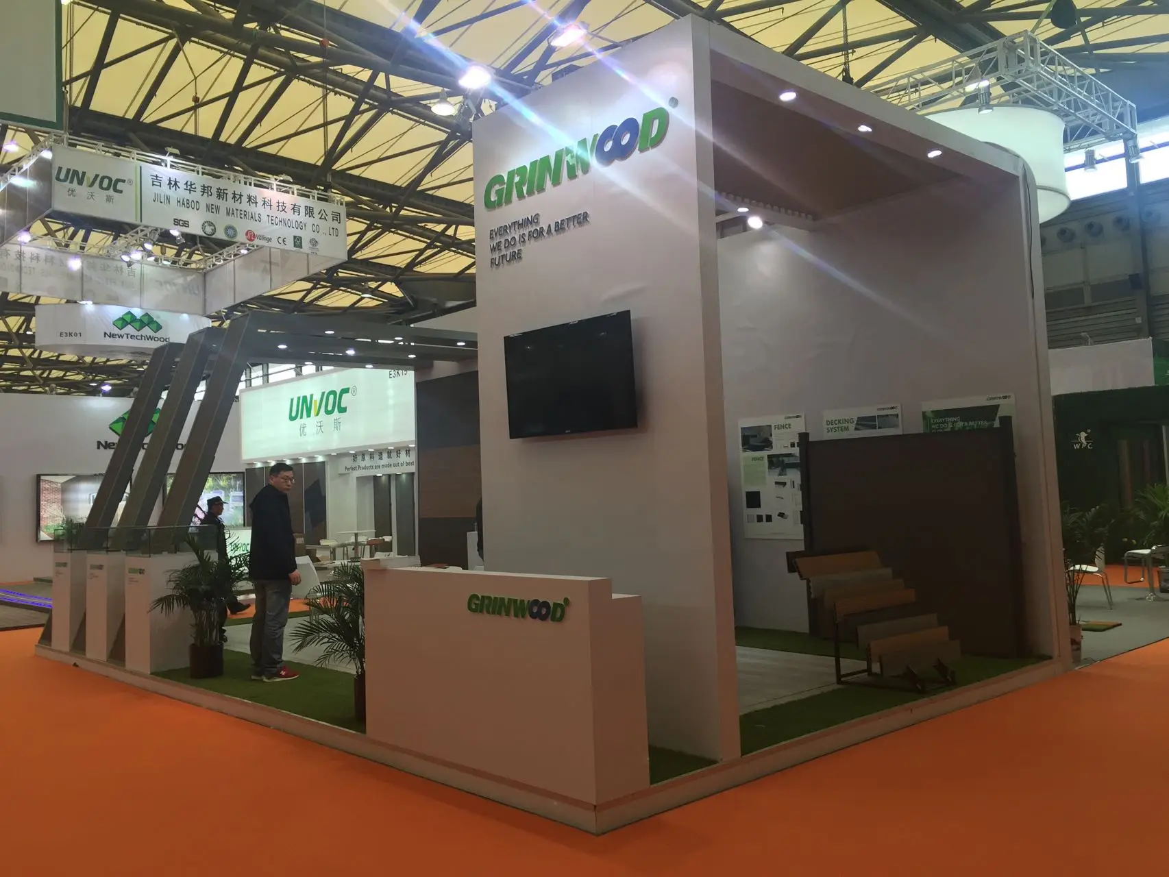 High Quality European Decking Wpc Decking Outdoor Synthetic Wood ...