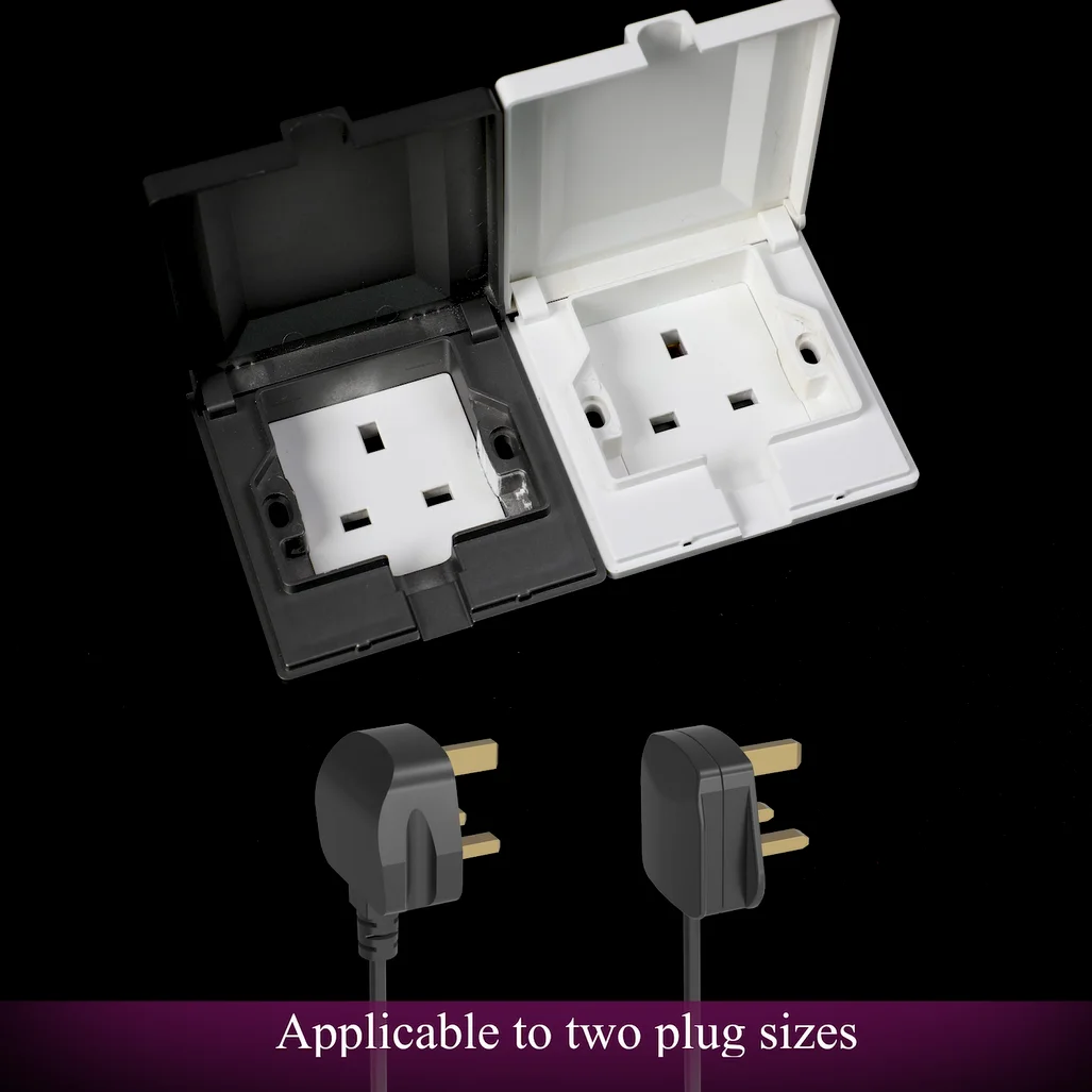 Fit On The Wall Electric Safe Household Switched Socket 13a 3 Pin ...