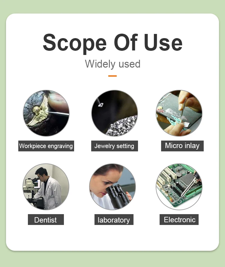 Laboratory Observing Jewellery Diamond Stone Setting 7x-45x ...