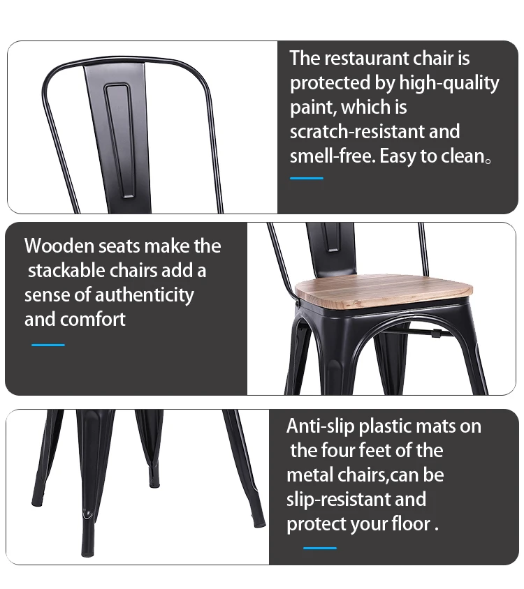 High Quality Basic Design Metal Frame Durable Dining Chair - Buy Native ...