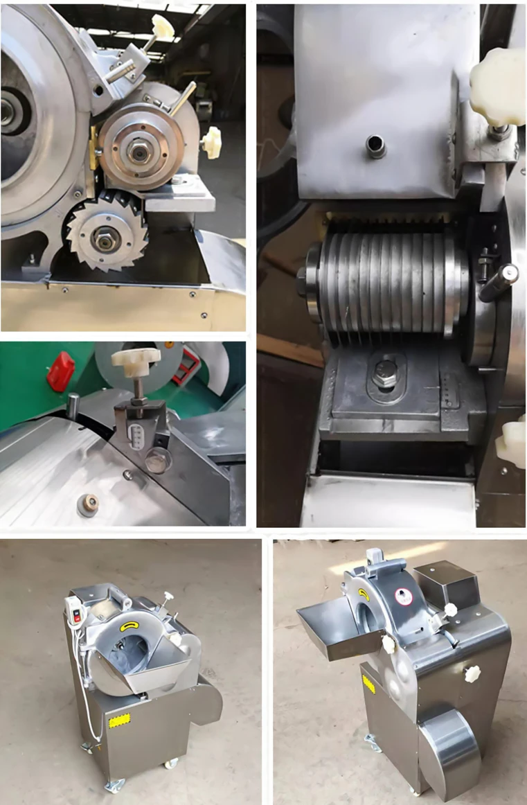 Industrial Root Vegetables Dicer Machine Fruit Vegetable Cube Cutting ...