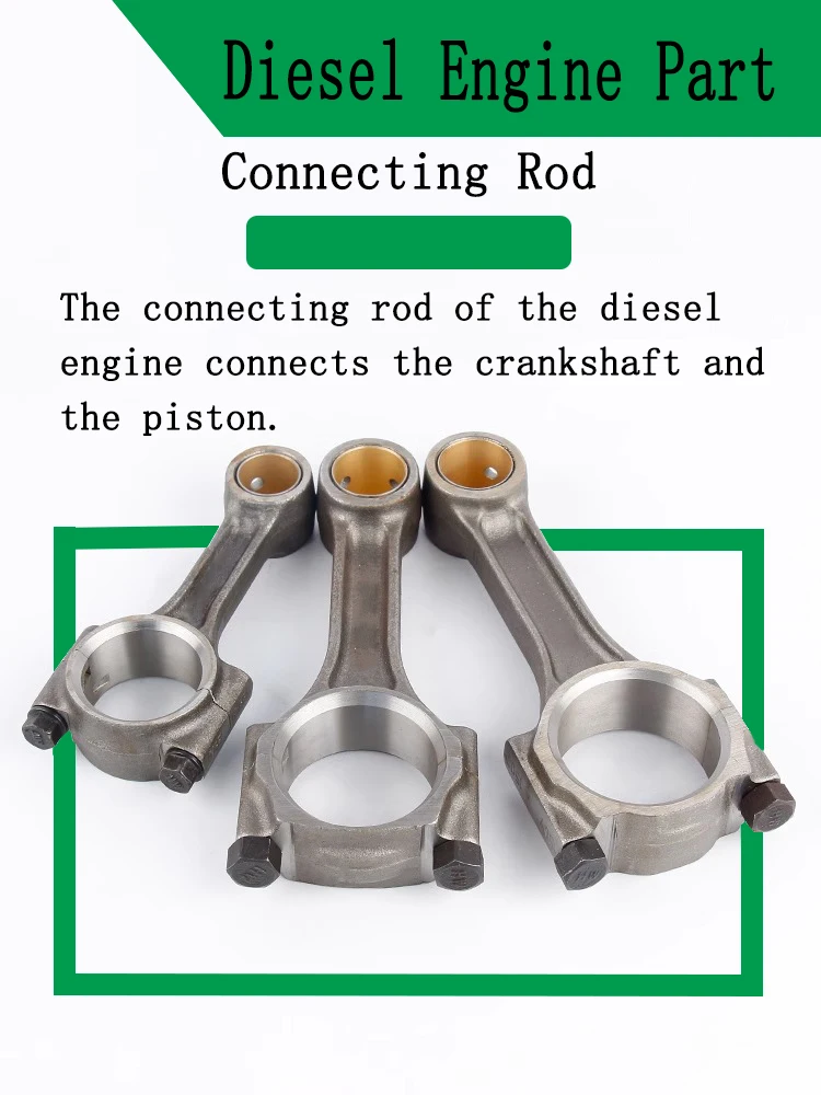 6d102 Conrod Connecting Rod Construction Machinery Engine Diesel ...