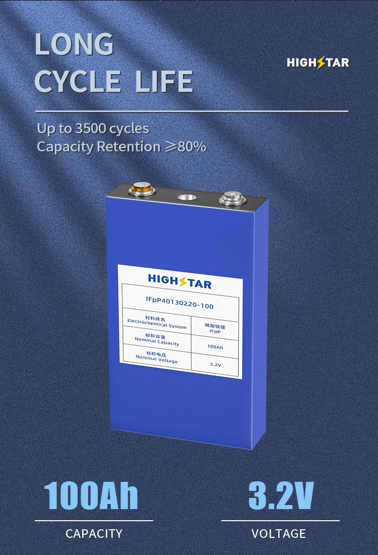 Highstar Cells Lifepo4 Lithium Battery 100ah Long Cycle 3.2v For High ...
