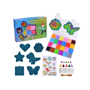 Handmade 5mm Magic Hama Beads Fuse Beads Kit Lovely Pattern Design ...