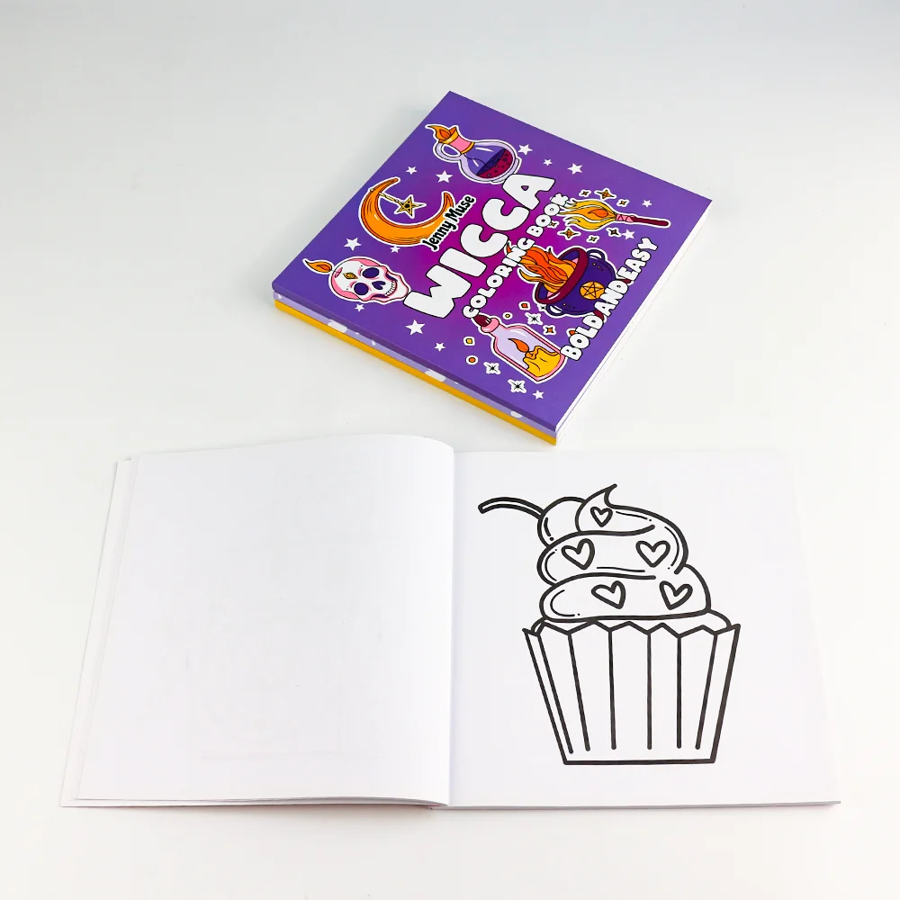 Children Coloring Books - Custom Perfect Binding Service
