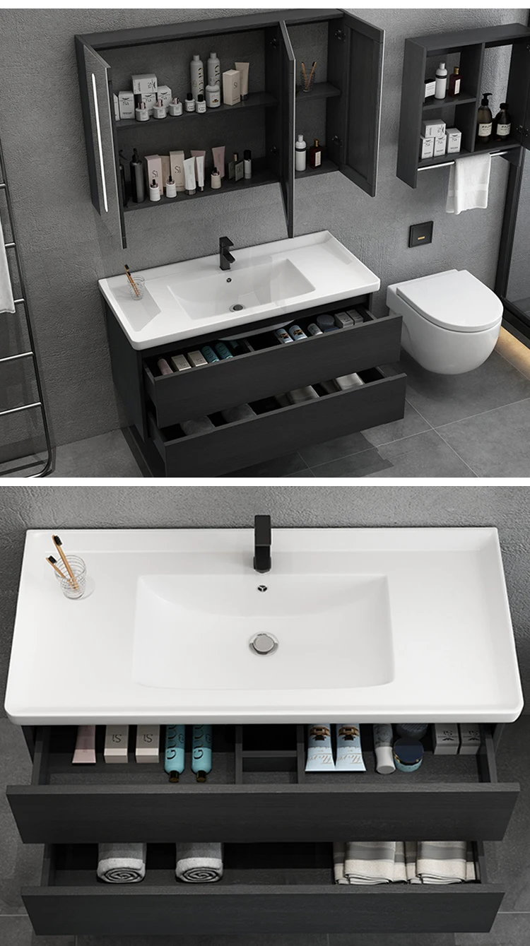 Yida New Arrival Modern Vanity Bathroom With Bathroom Cabinets Mirror ...