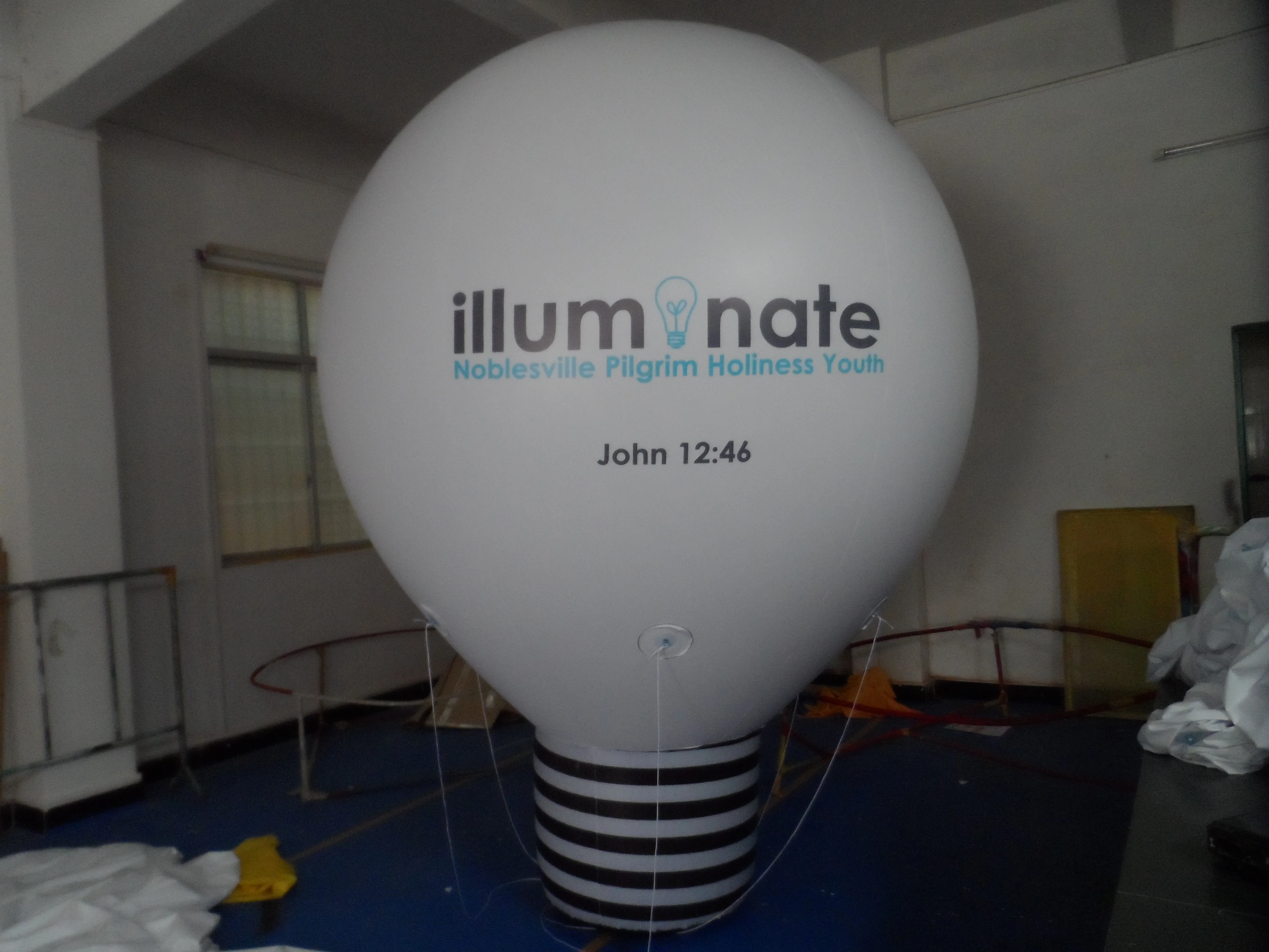 Outdoor Large Led Lunar Model Inflatable Helium Advertising Balloon For ...