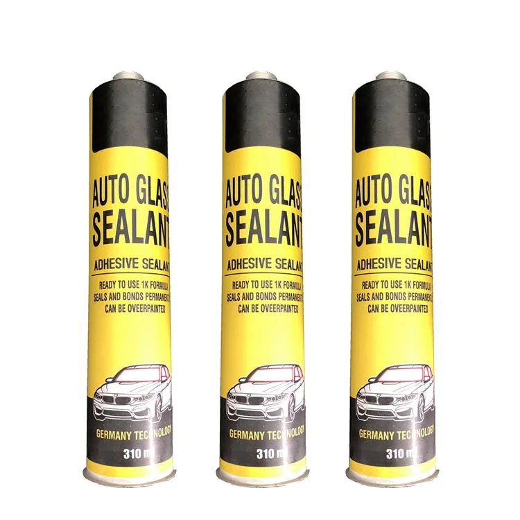 Black Polyurethane Sealant - Strong Adhesion for Auto Glass