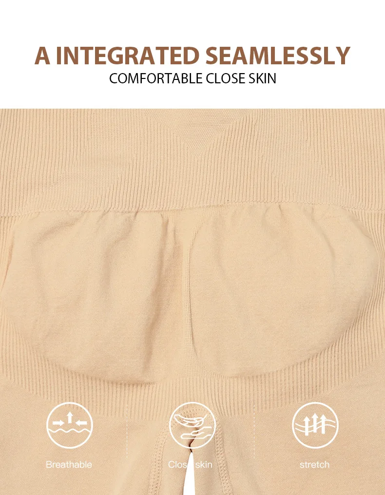 Plus Size Shapewear Shorts - High Compression Tummy Control