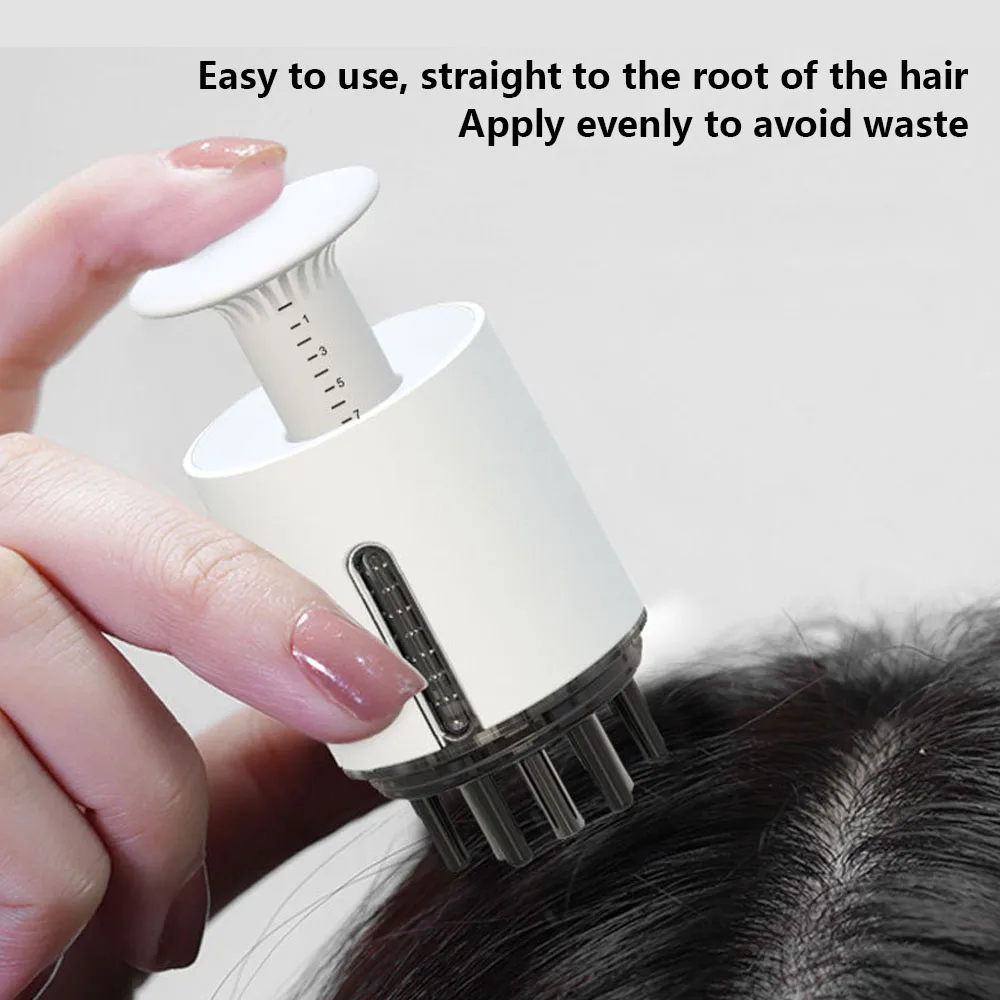 Portable Waterproof Wireless Hair Roots Massage Medicine Scalp Oil ...