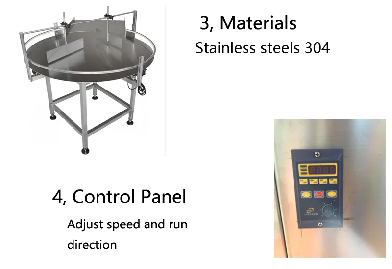 Rotary Accumulation Table - Efficient Bottle Collection